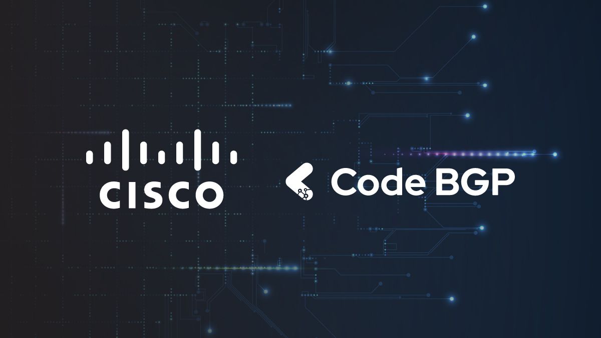 Cisco Announces Acquisition of Code BGP to Deepen ThousandEyes’ Border Gateway Protocol ...